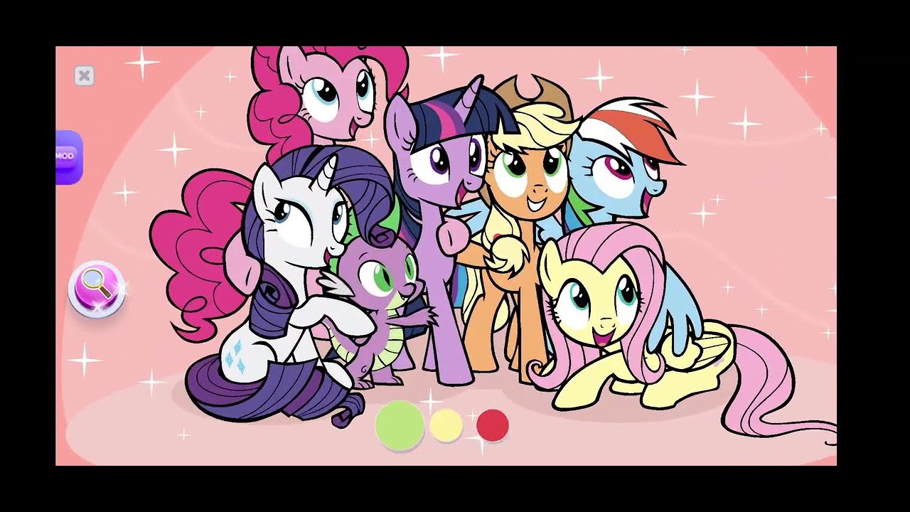 My Little Pony: Color By Magic Gameplay#20 - YouTube