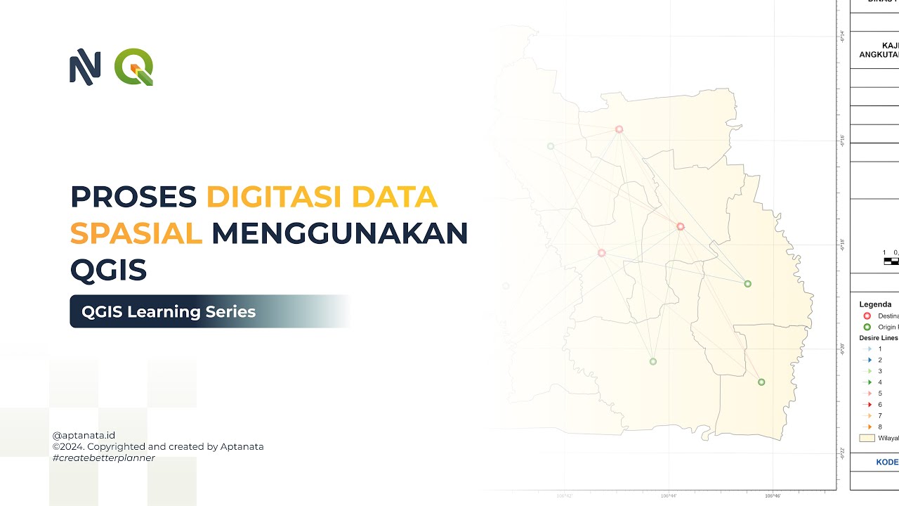 02 Proses Digitasi Data Spasial Menggunakan QGIS - YouTube