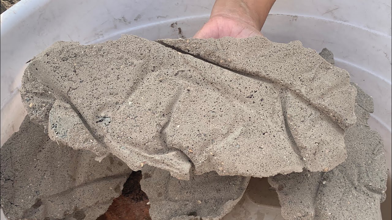 New Type Of Dirt Slabs Water Crumbling || Sleep Help - YouTube