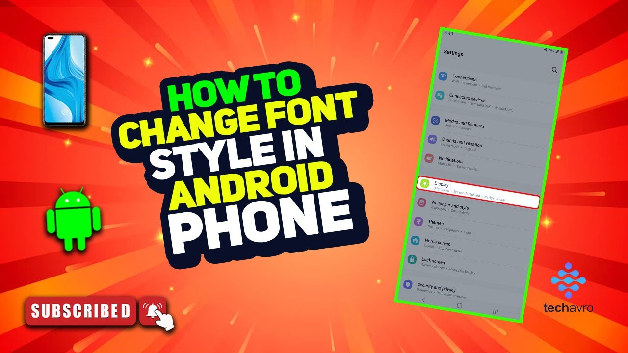 How To Change Font Style In Android Phone 2025 YouTube how-to-change-font-style-in-android-phone-2025-youtube