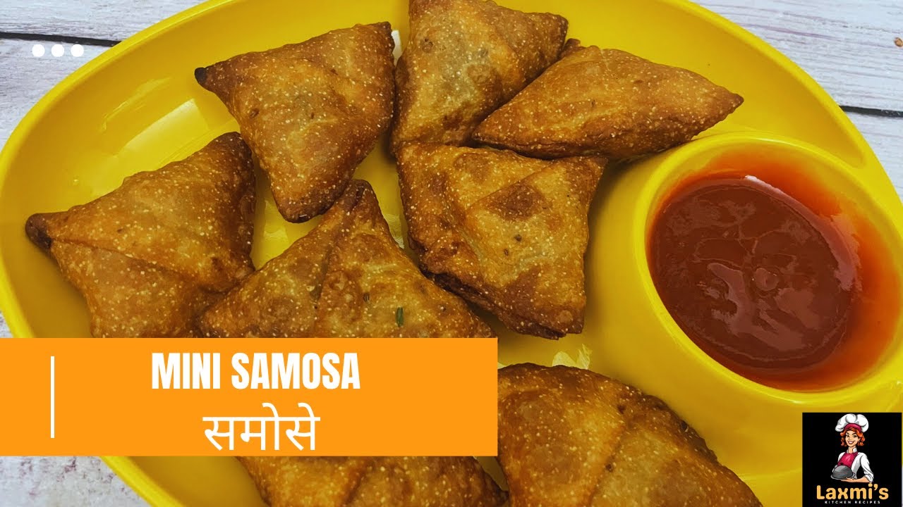 घर पर बनाएं खस्ता Mini Samosa | सिर्फ 10 मिनट मे Perfect Crispy Mini ...