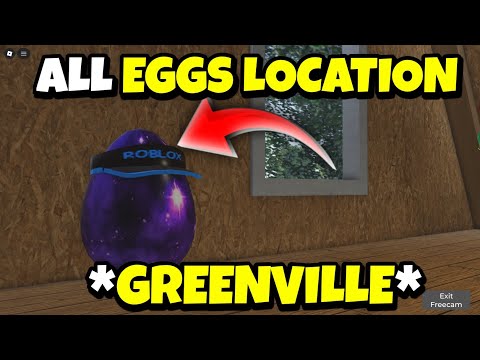 ALL EGGS LOCATION IN GREENVILLE! ROBLOX GREENVILLE | EASTER EGG HUNT 2026