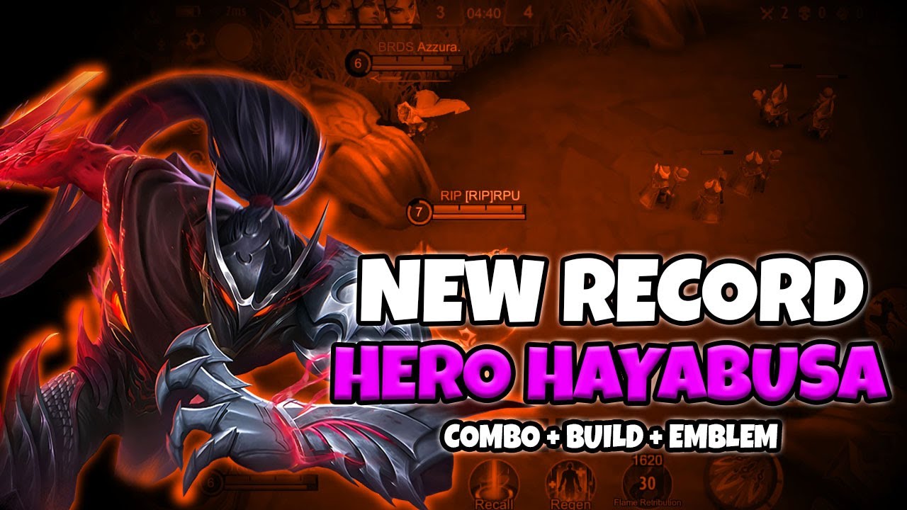 BARU ITEM & BUILD HAYABUSA TERSAKIT 2023 CARA MAIN COMBO HAYABUSA S28 ...