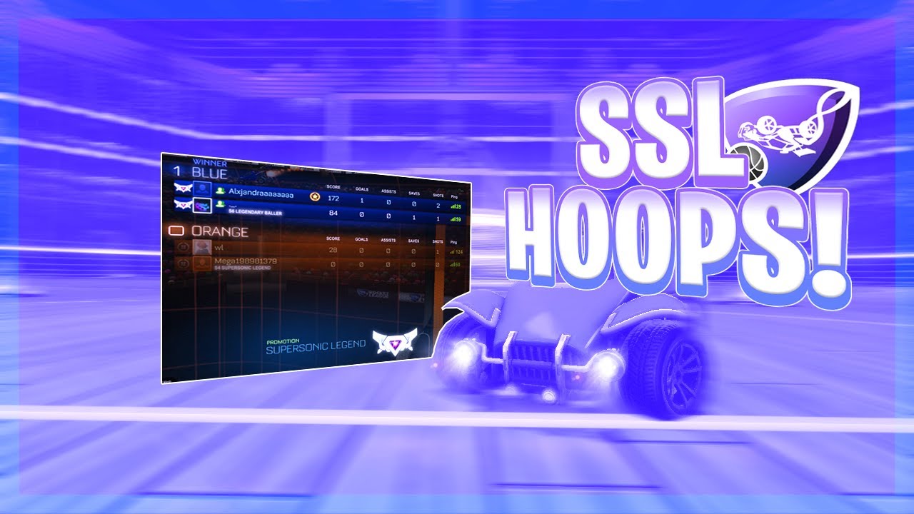 Getting SSL in Hoops of Rocket League Season 7! (SSL Hoops) - YouTube
