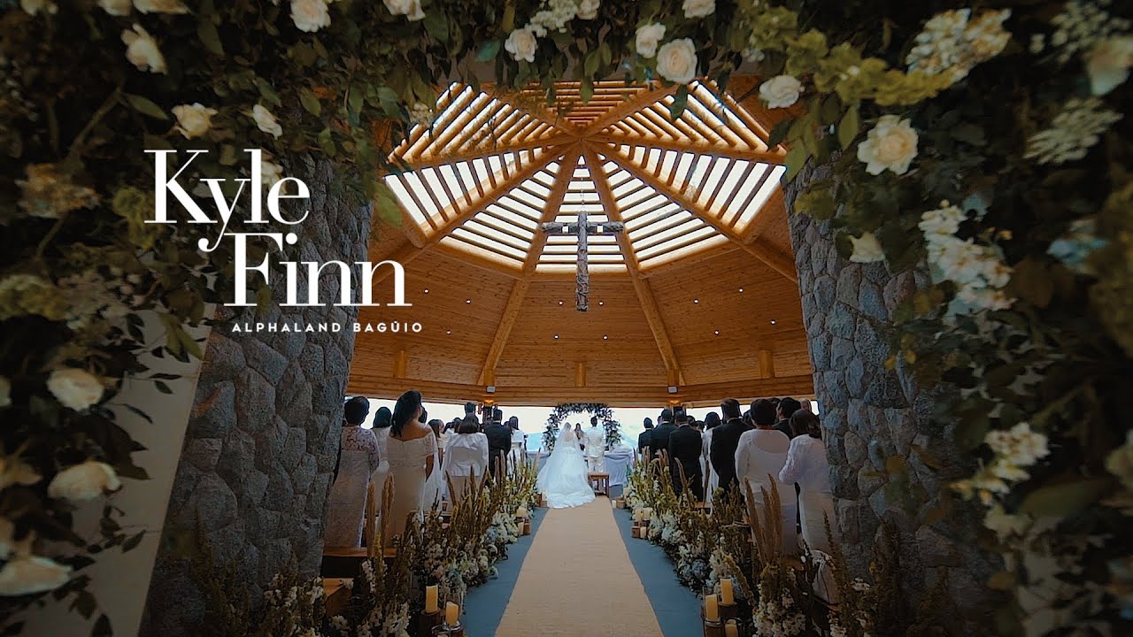The Wedding of Kyle and Finn | Alphaland Baguio Mountain Lodges - YouTube