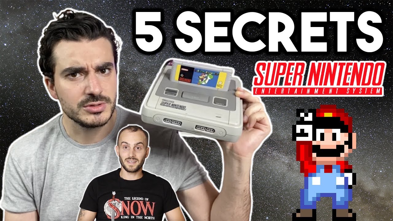 5 SECRETS CACHÉS sur la SNES ! (Super Nintendo) - YouTube