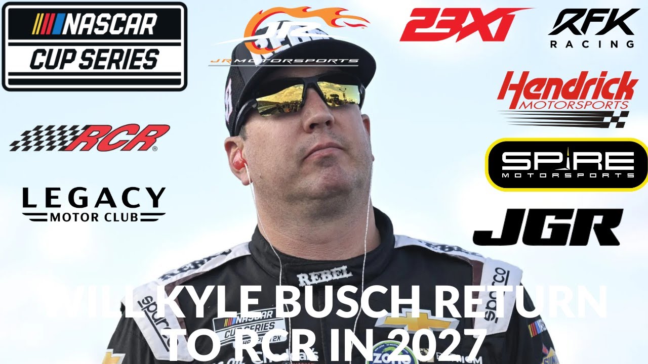 Will Kyle Busch Return To RCR In 2027 - YouTube
