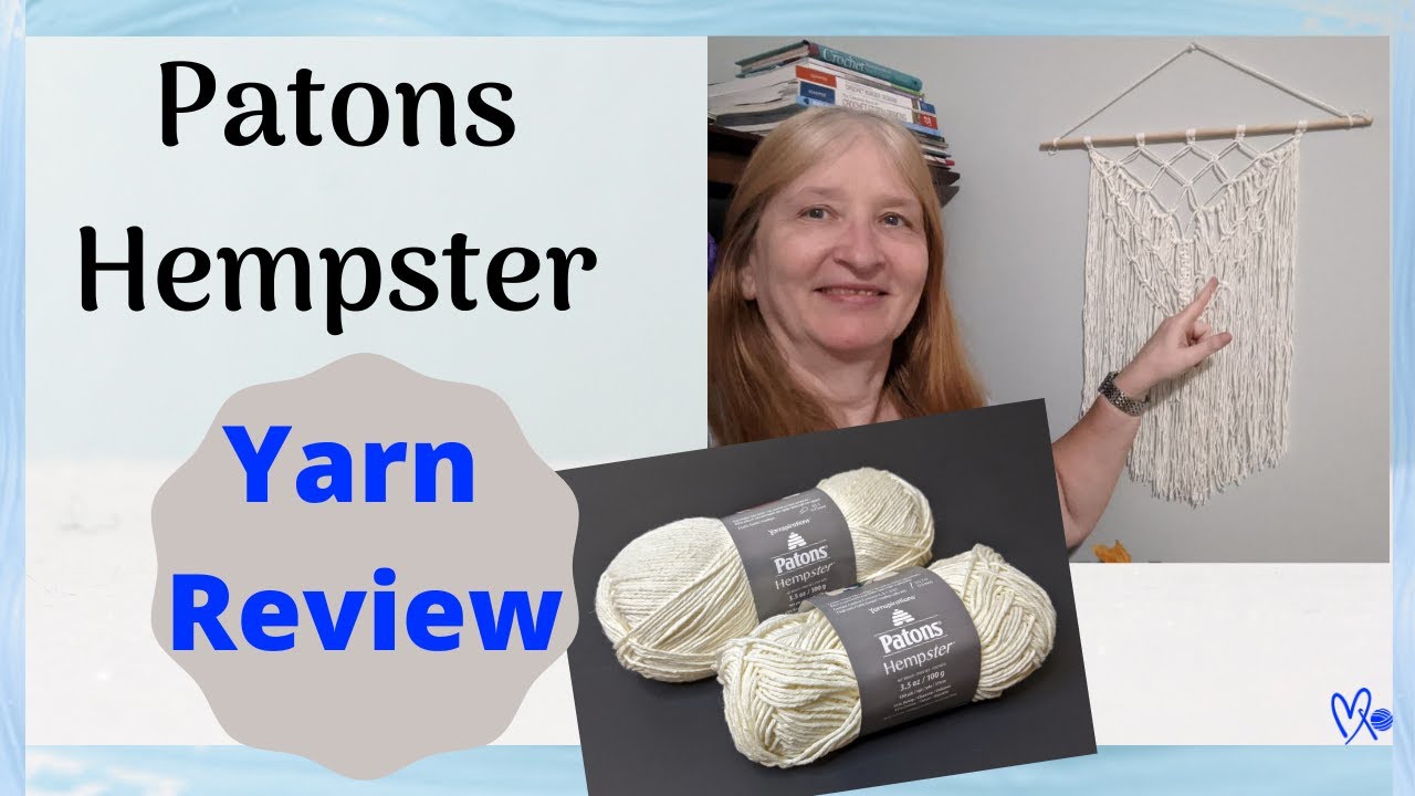 Paton Hempster Crochet Yarn Review - YouTube