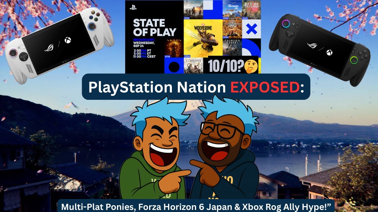 PlayStation Nation EXPOSED: Multi-Plat Ponies, Forza Horizon 6 Japan ...