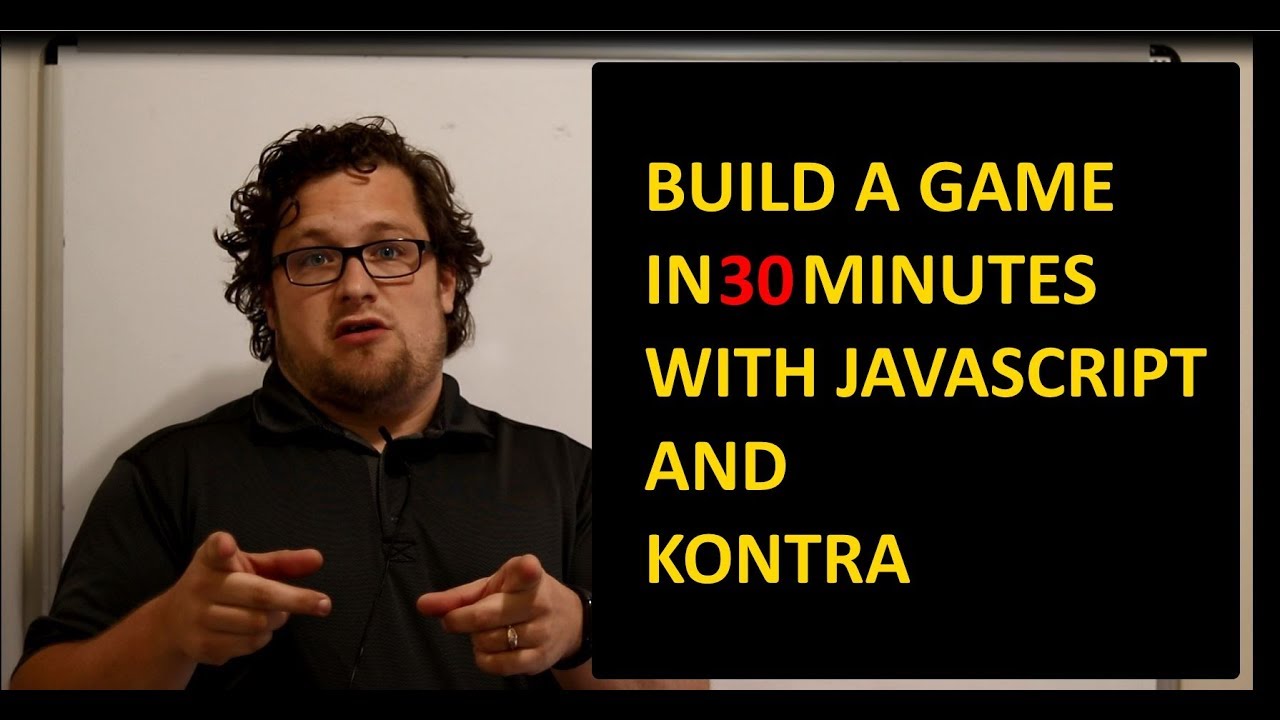 Building A 30 Minute Javascript Game With Kontra Youtube