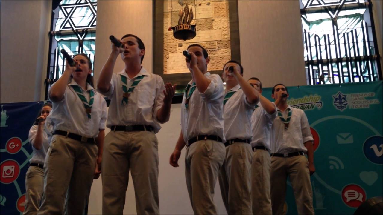 Israel Scouts (Caravan Peleg) - 06/22/16 - Naples - song 1 - YouTube