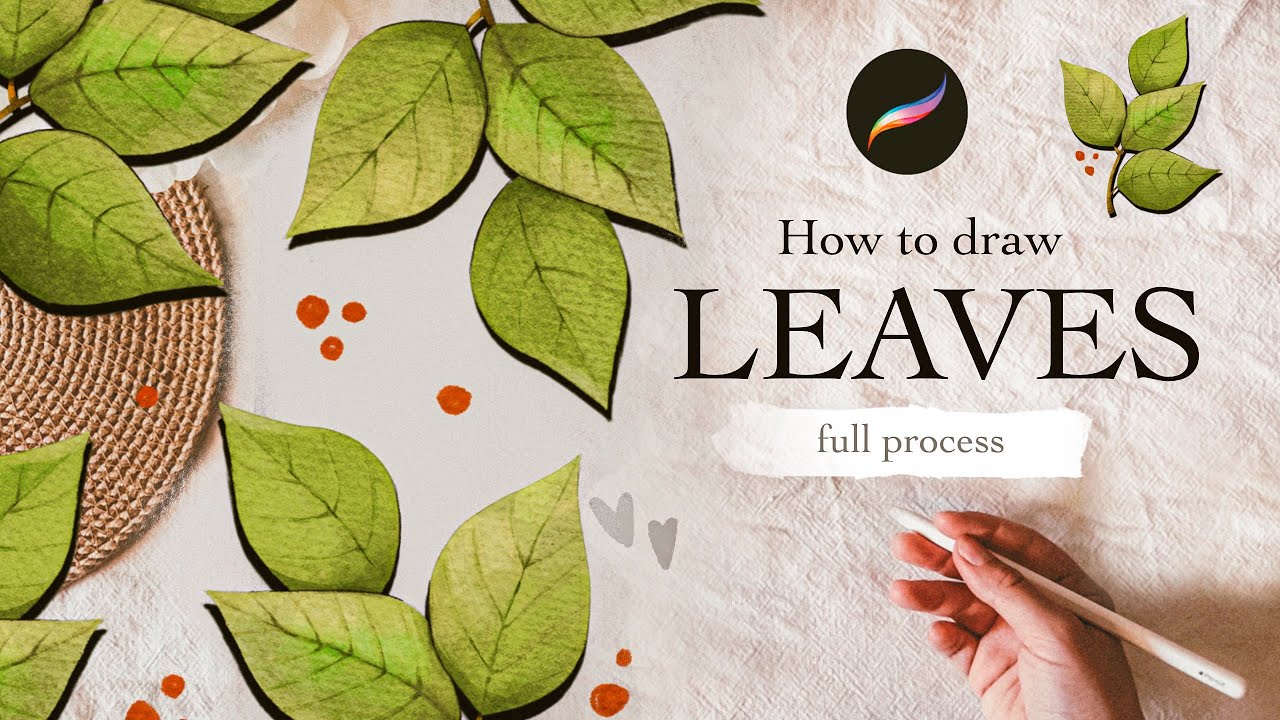 Calming Drawing/Ipad Pro and Procreate Art - YouTube