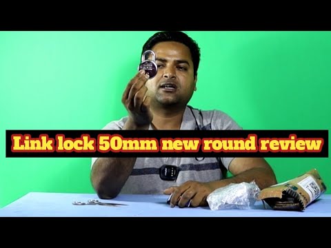 link lock 50 mm new round unboxing and review | link padlock | cheap ...