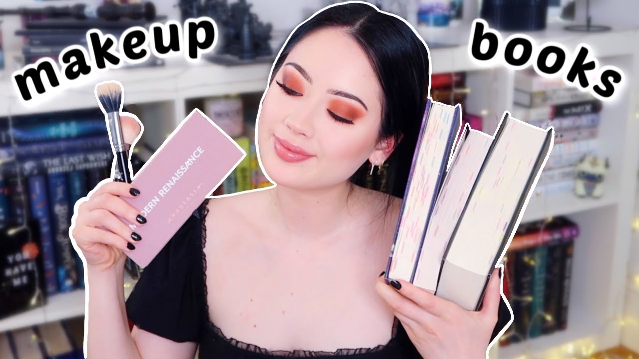doing my makeup and talking about books | BOOKS AND MAKEUP TAG - YouTube