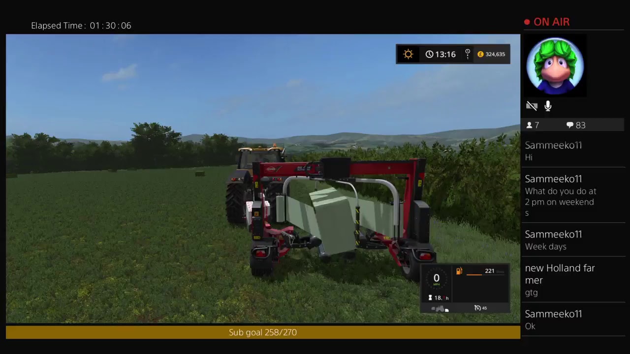 Fs17 sandy bay live ps4 - YouTube
