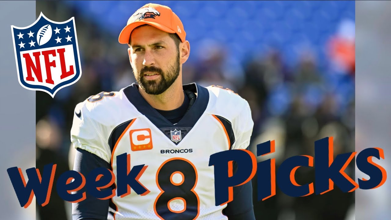 NFL Week 8 Picks - YouTube