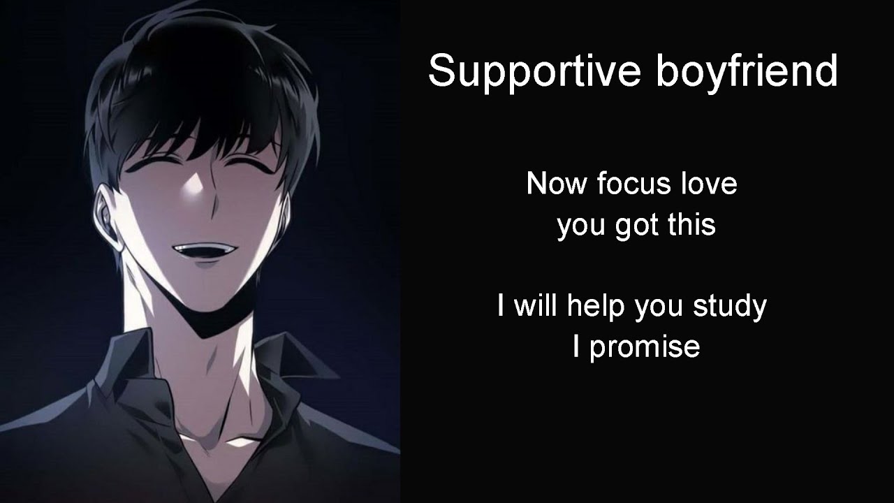 Supportive boyfriend: helping you study in a noisy area (Boyfriend ...