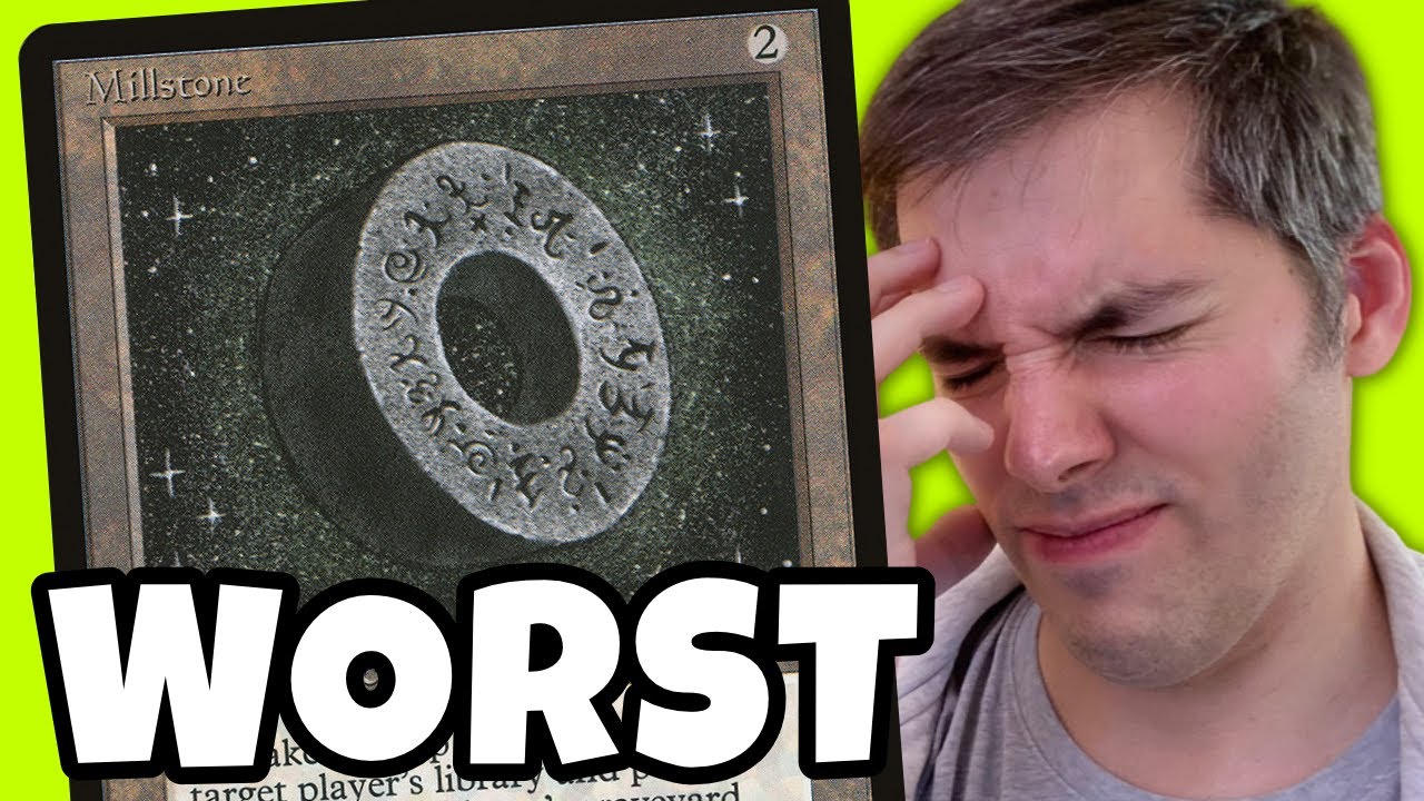 The Worst Mill Cards in Magic: The Gathering - YouTube