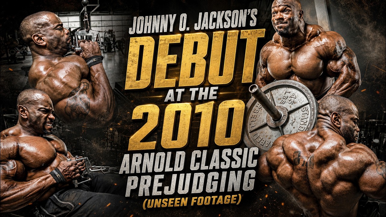 Johnny O. Jackson's Debut At The 2010 Arnold Classic Prejudging ...