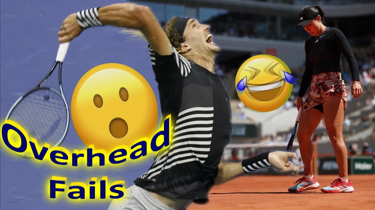Tennis funny moments 🤣🎾🔥 Overhead fails 🤣🎾🔥 Tennis 2024 🎾 - YouTube