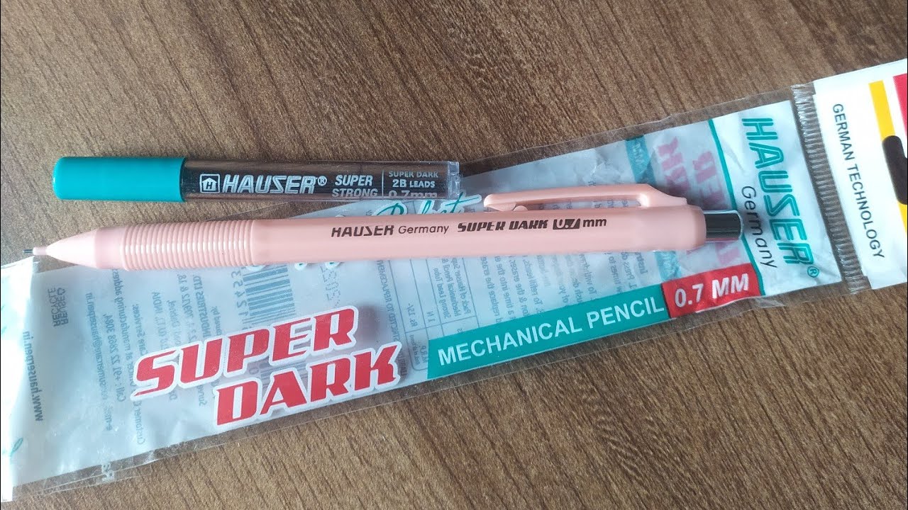 hauser mechanical pencil.hauser superdark pencil.bharti teaching.hauser ...