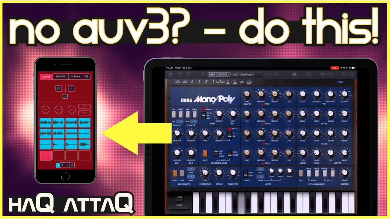 KOALA Sampler | Sampling IAA apps without MIDI controller | for ...