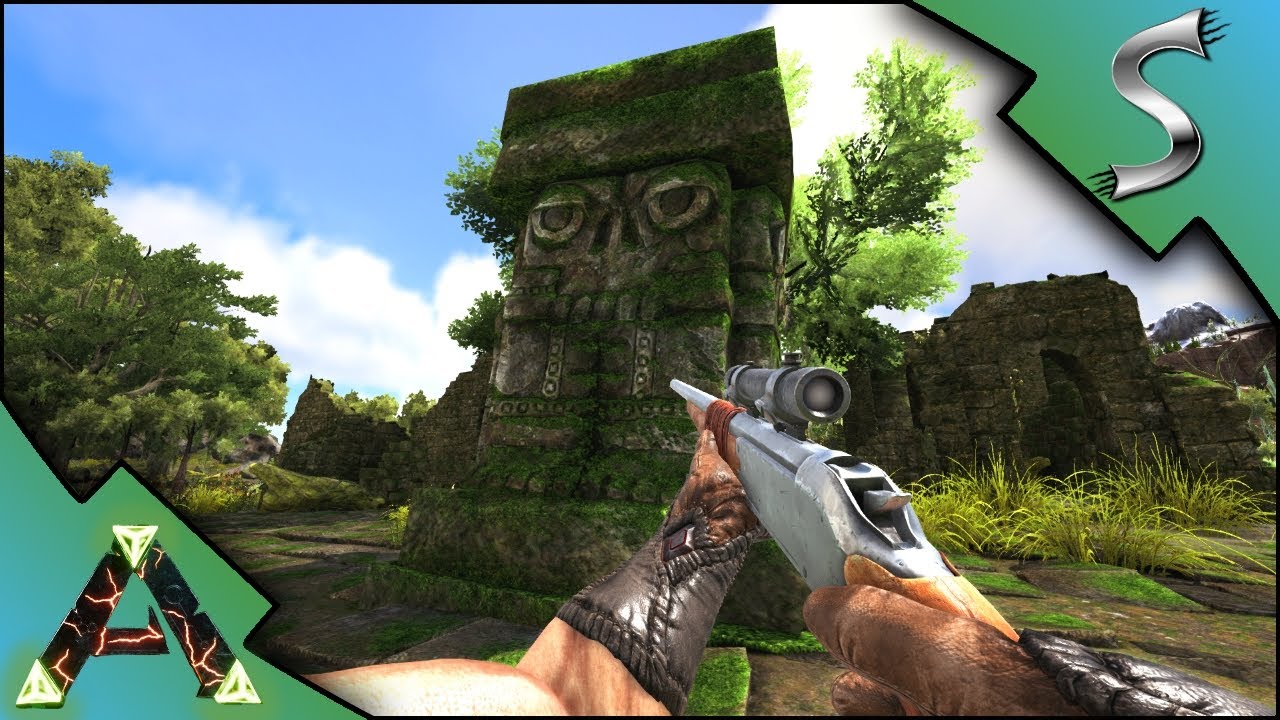 RIVER RAFT ADVENTURE! DEATH & SWAMP RUINS EXPLORATION! - Ark: RAGNAROK ...