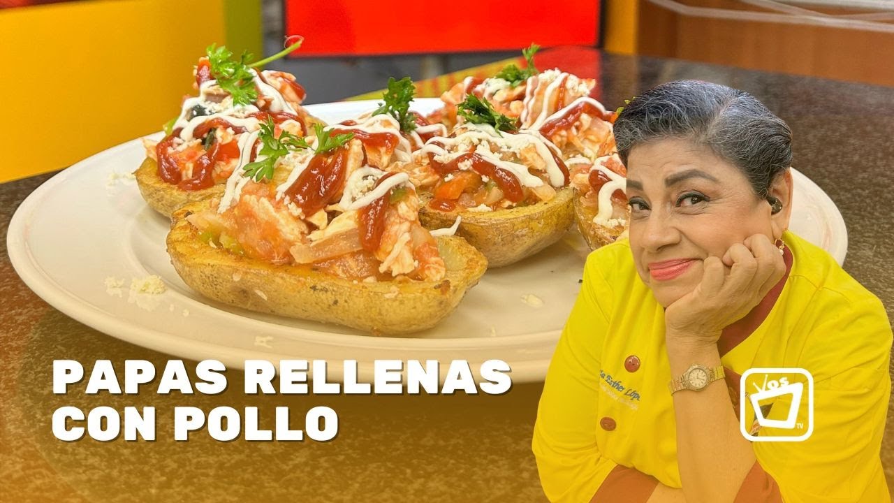 Papas rellenas || COCINANDO CON MARÍA ESTHER - YouTube