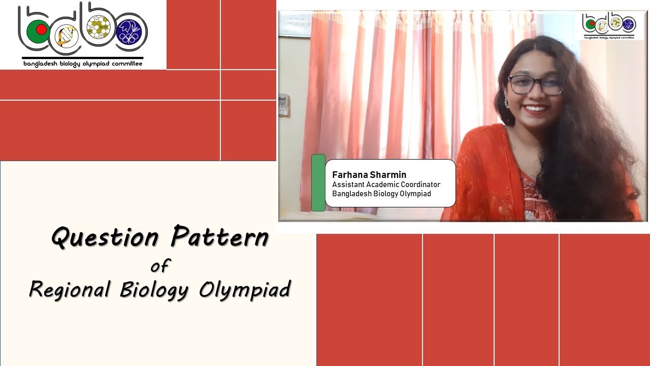 Question Pattern | Bangladesh Regional Biology Olympiad - YouTube