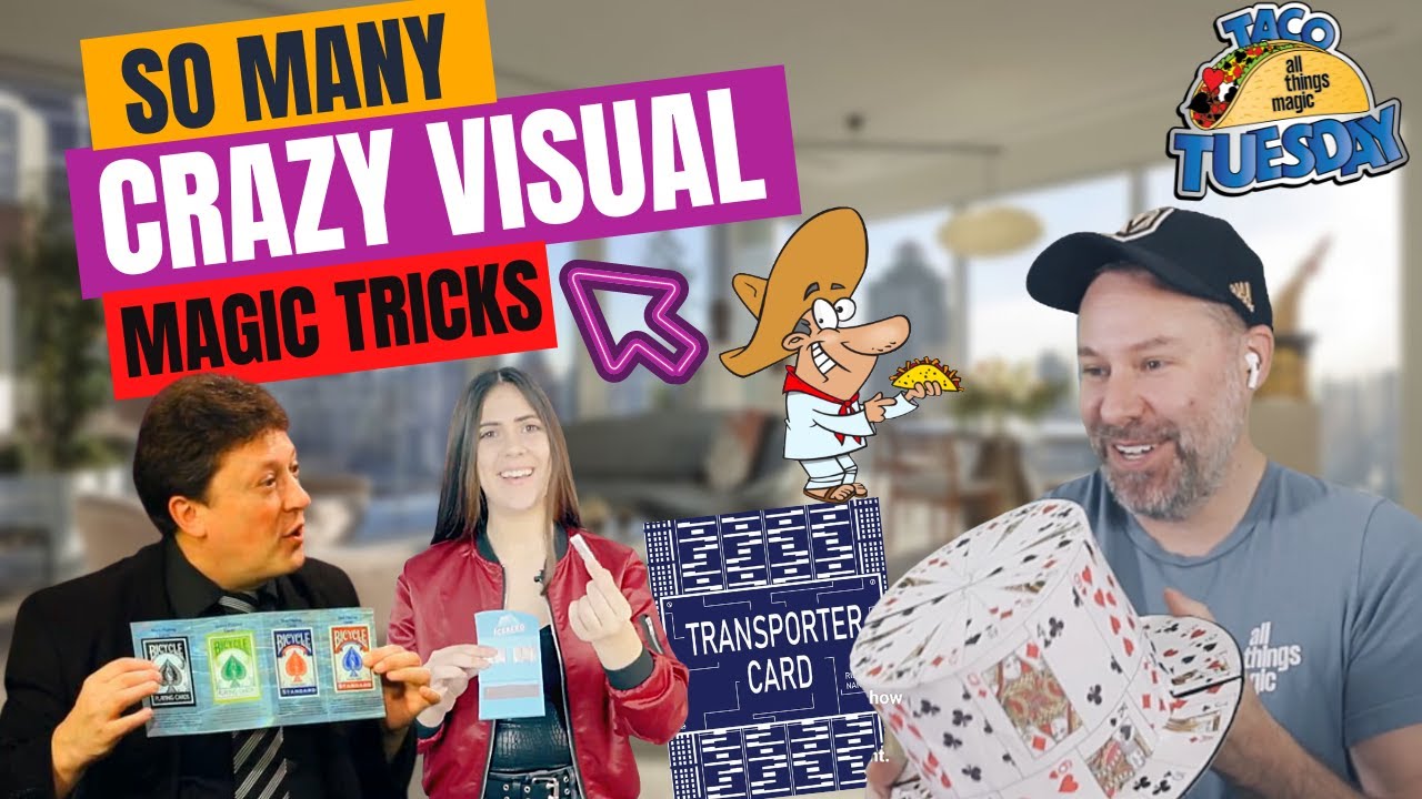 Visual Visual Visual Magic Tricks! - Taco Tuesday - YouTube