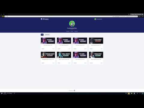 Fortnite Accounts Shop SELLY.GG/SHOPPY.GG/ATSHOP.IO - YouTube