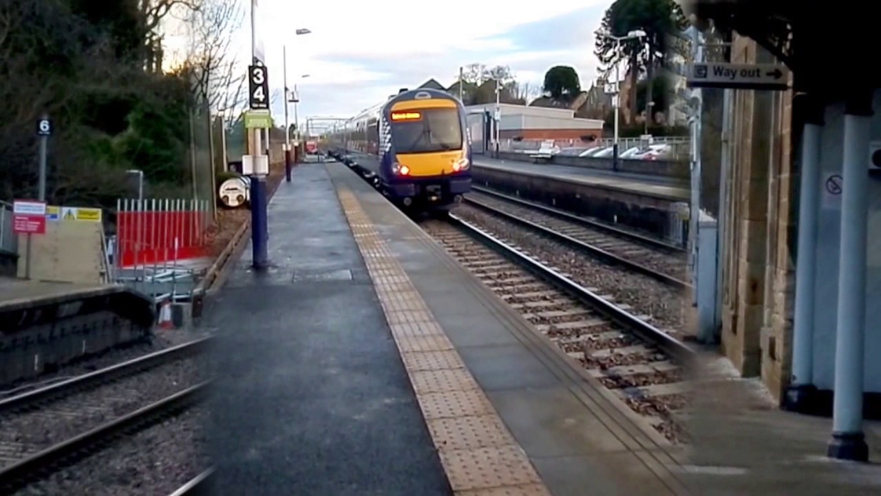 Linlithgow Railway Station, West Lothian, Scotland - YouTube