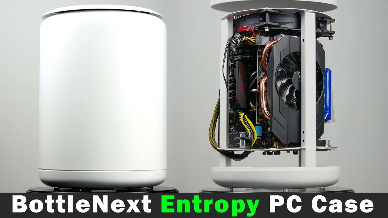 BottleNext Entropy - Super Compact PC Case! - YouTube
