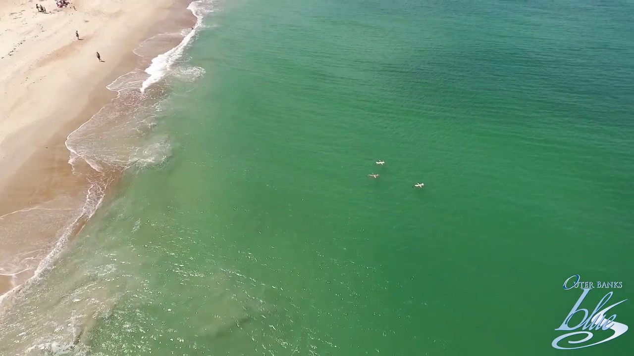 Your View Of The Outer Banks: Aerial Views Of Kitty Hawk Beaches - YouTube