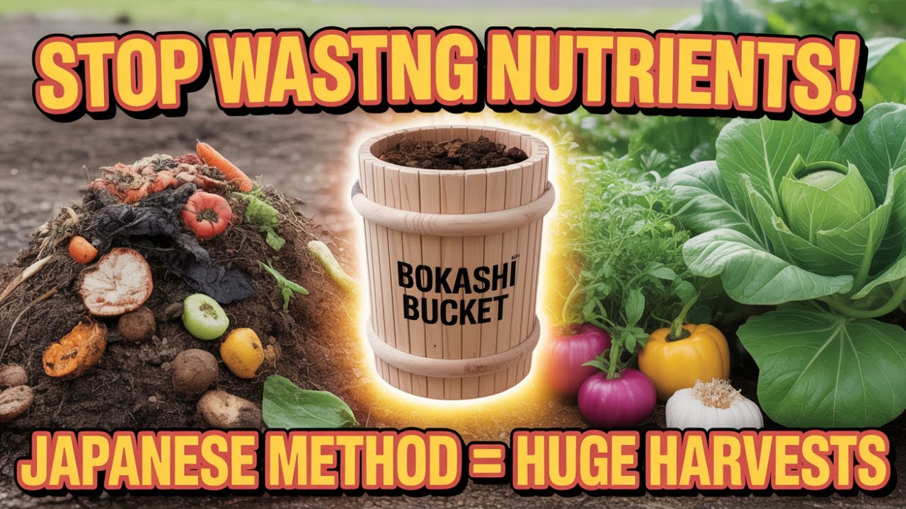 Ancient Japanese Compost SECRET That DOUBLES Harvests Every Time! - YouTube