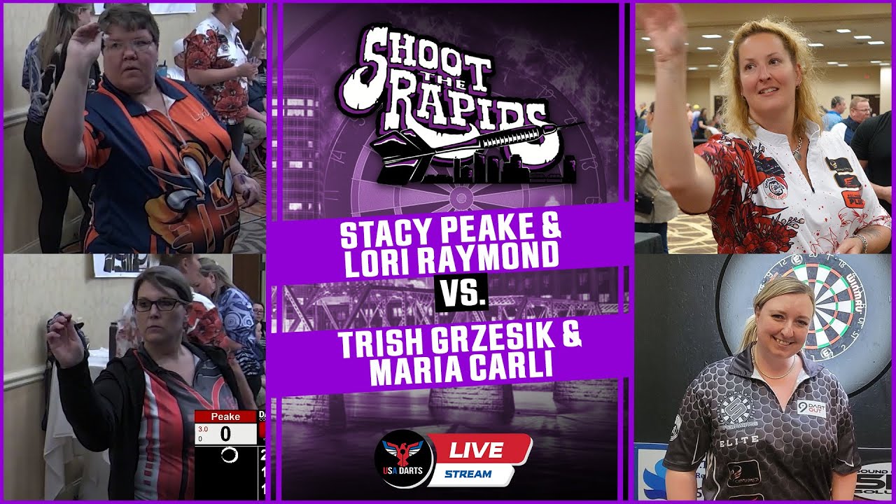 Maria Carli & Trish Grzesik vs Lori Raymond & Stacy Peake | Doubles ...
