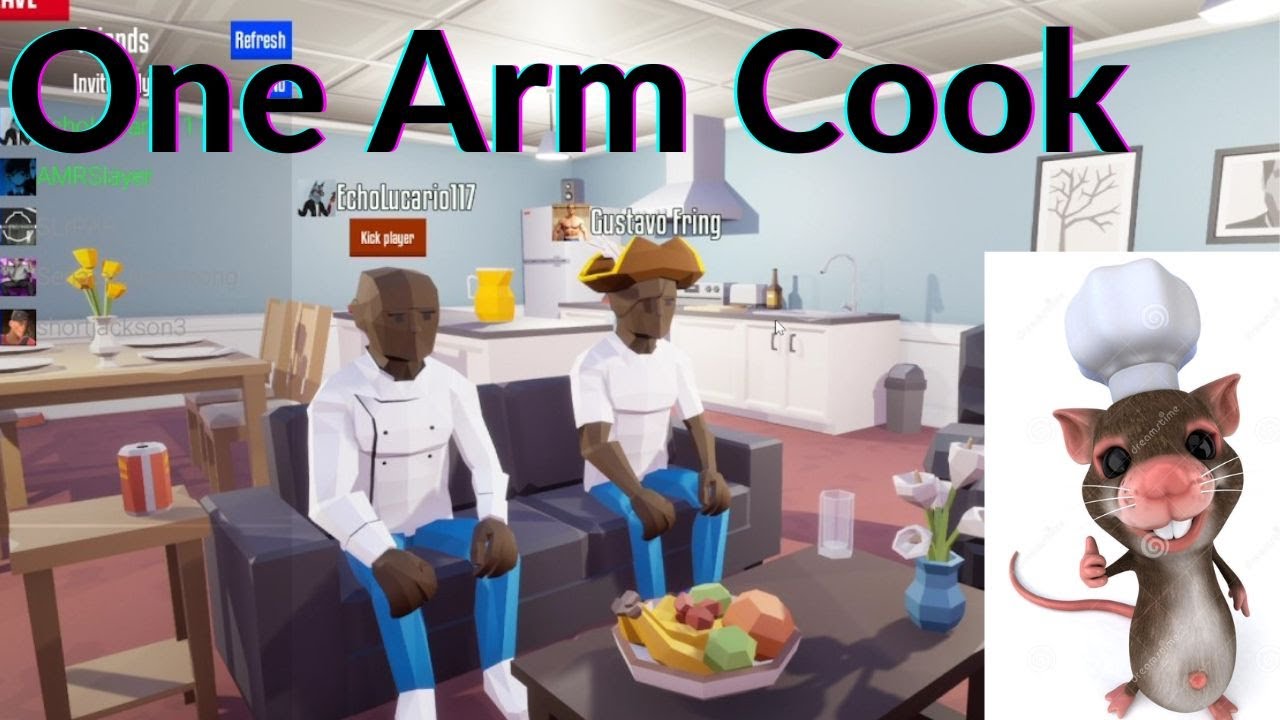 one arm cook has its moments - YouTube