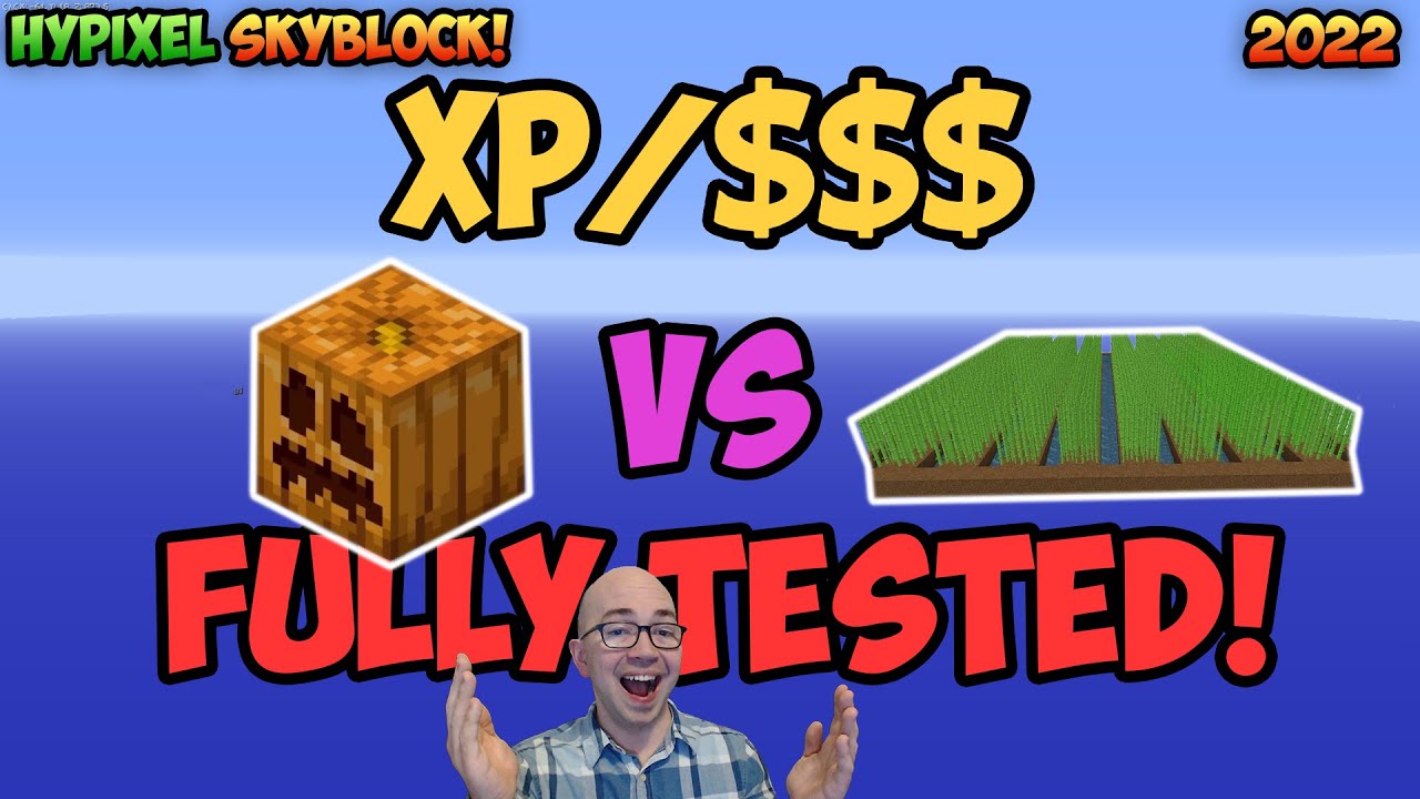 Pumpkin vs Sugarcane - Which Farm Makes More XP and Money? - Hypixel Skyblock (2022 NEW) - YouTube