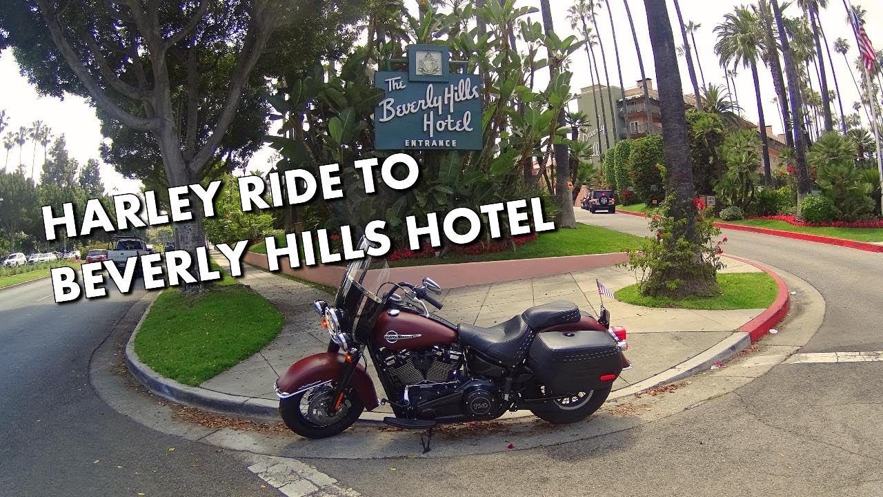 Harley Ride to The Beverly Hills Hotel - YouTube
