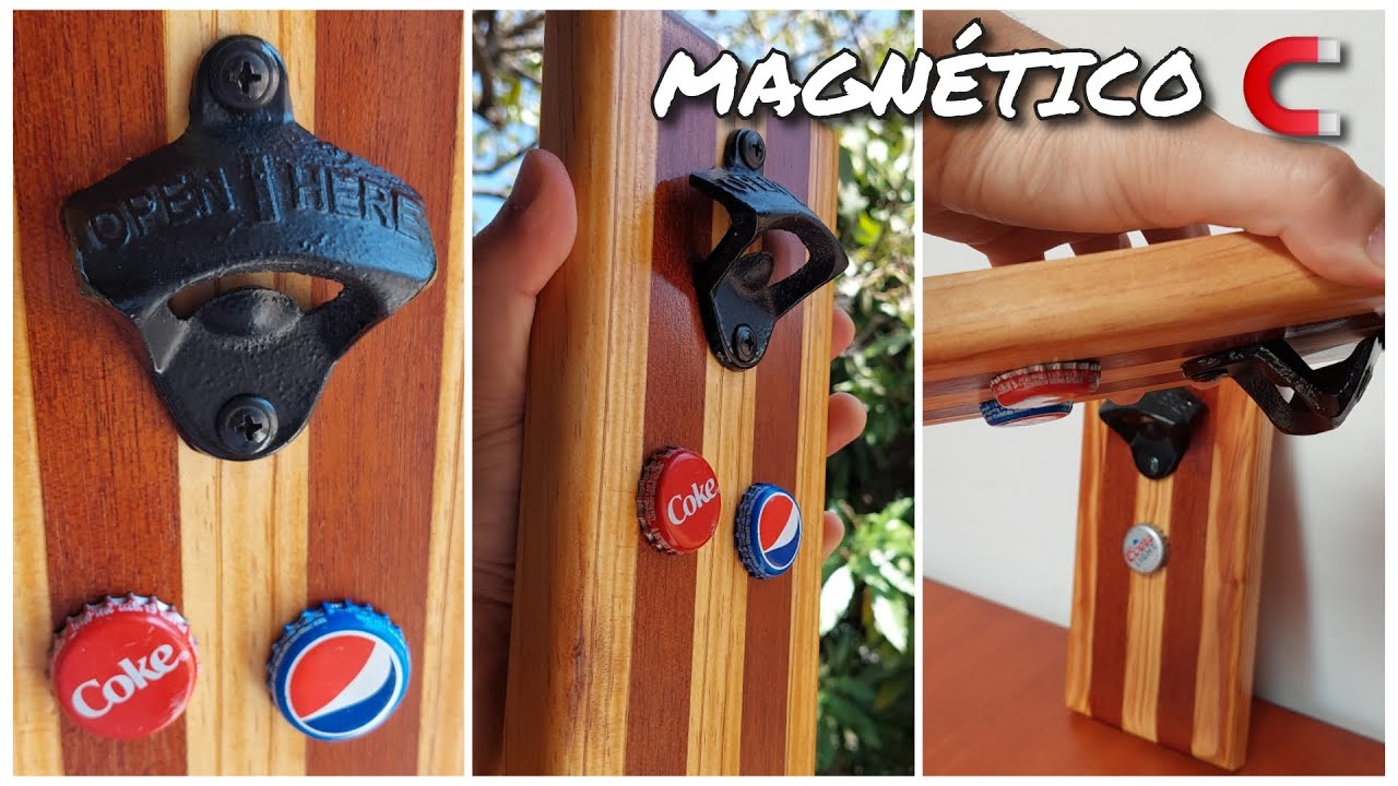 Destapador Magnético de Botellas | PASO A PASO | Fabricación - YouTube