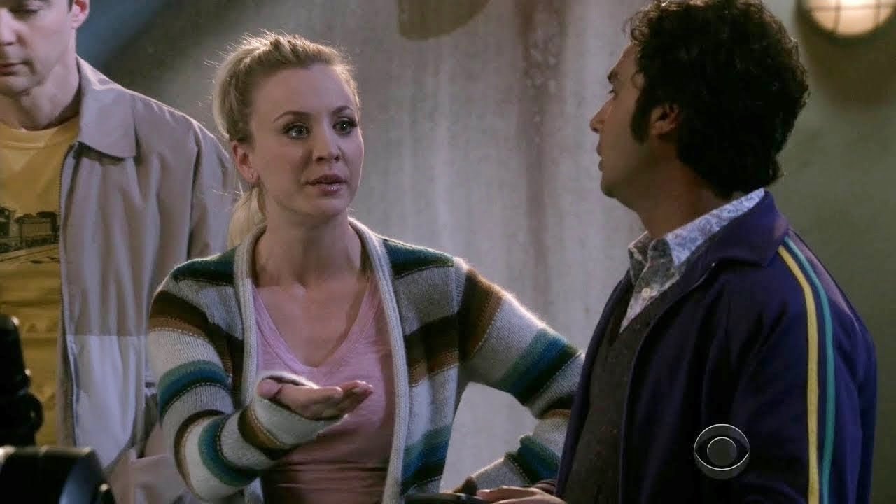 Penny and Raj fight over who discovered a comet - The Big Bang Theory ...