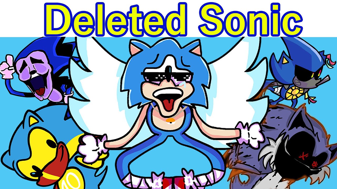 Friday Night Funkin' VS Deleted Hedgehog FULL WEEK + Cutscenes (FNF Mod ...