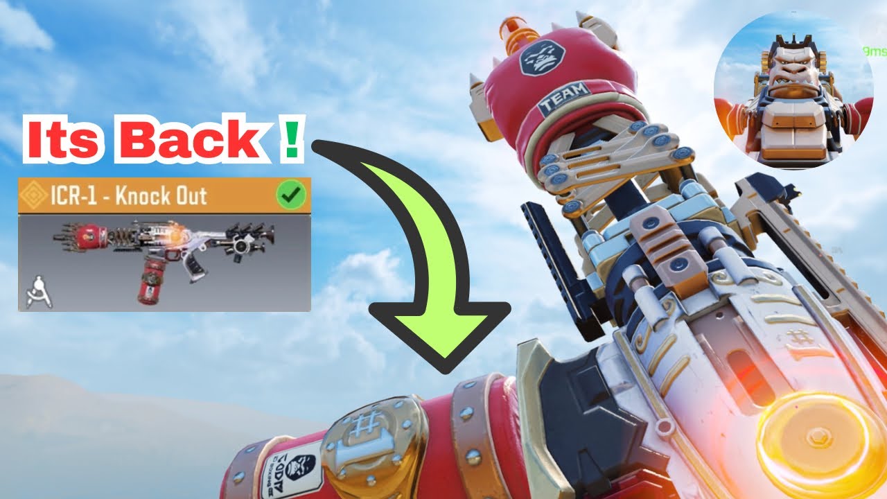 Legendary ICR1-Knock Out is back in CODM ️ ️Best ICR-1 Gunsmith ll CODM ...