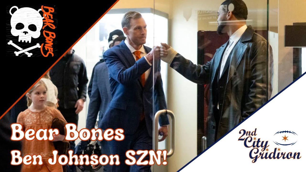 Bear Bones: Ben Johnson, Chicago Bears Staff, and Press Conference Reaction - YouTube