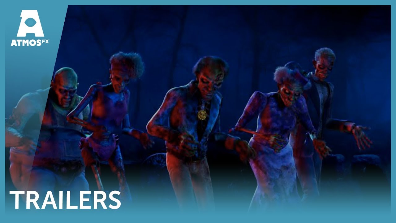 AtmosFX Halloween Zombie Bash Digital Decoration Trailer - YouTube