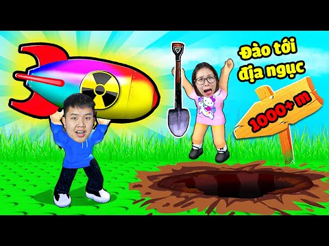 Đào hố sâu nhất thế giới xuống tận địa ngục xem nó có gì cùng bqThanh và Ốc !