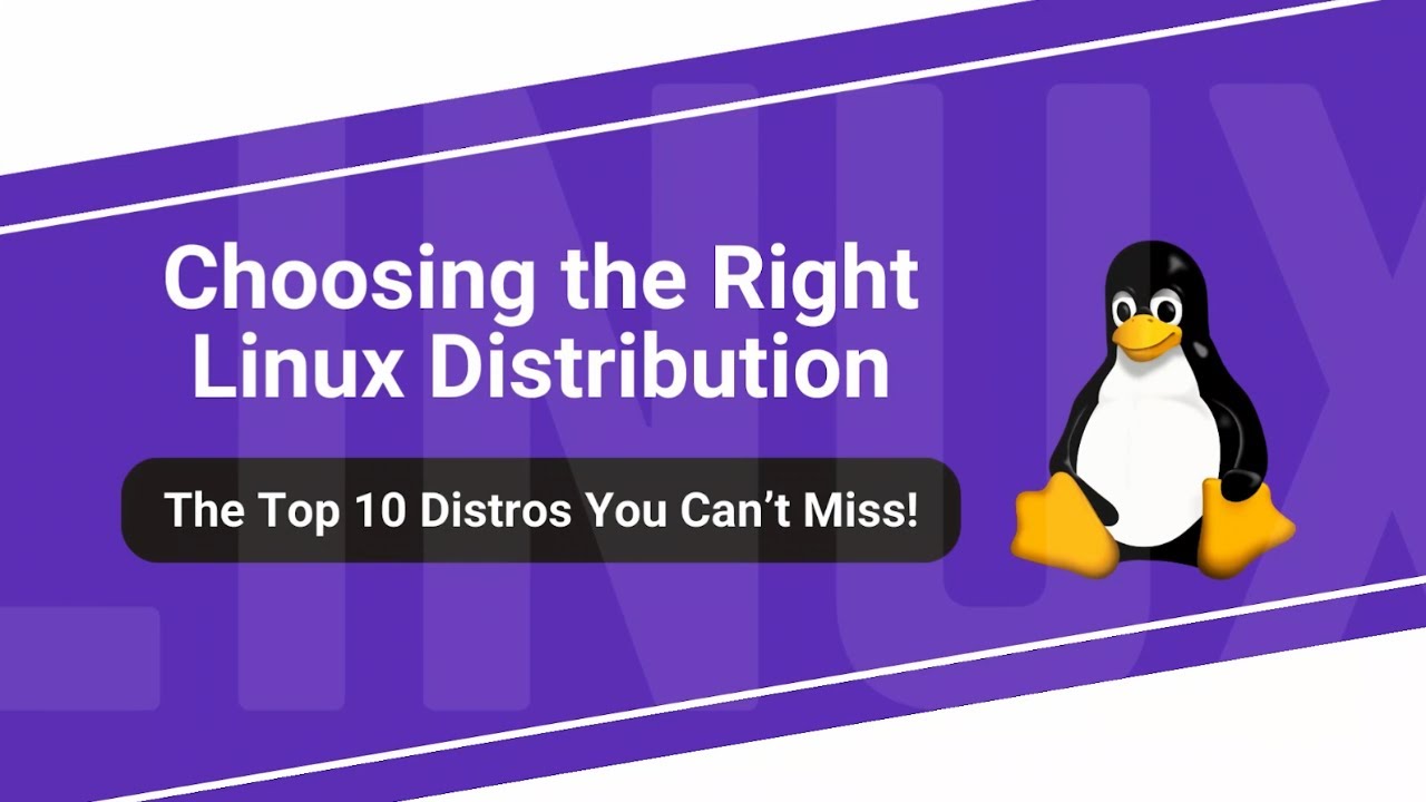 Top 10 Linux Distributions | LinuxSimply - YouTube