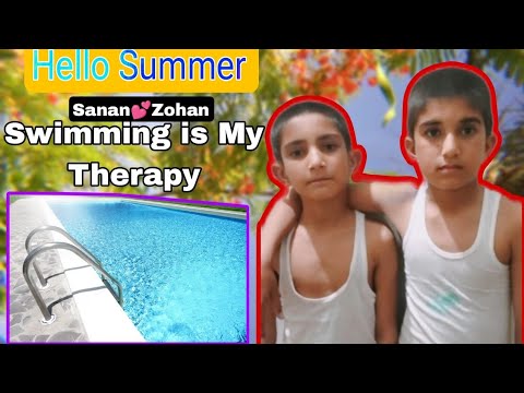 kayak kda swimming pool Sanan zohan - YouTube