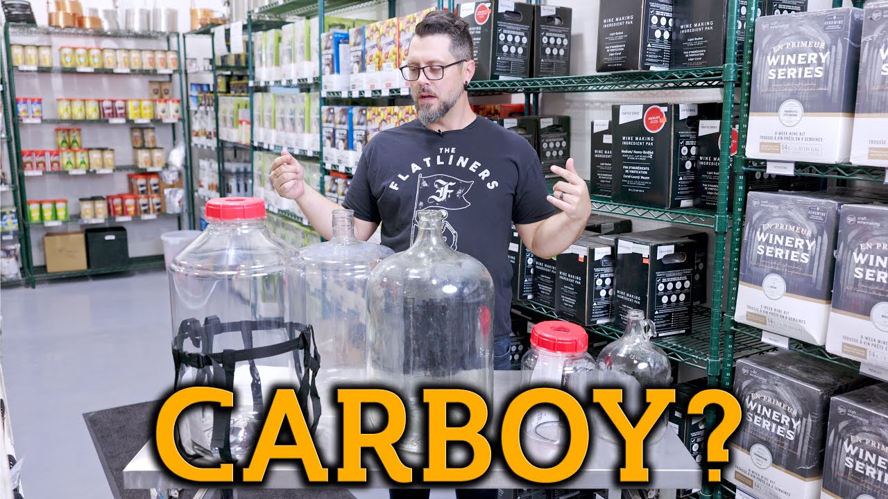 Home Brewing 101: Getting to Know Carboys - YouTube