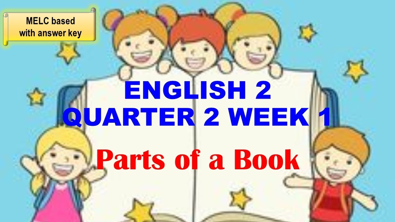 ENGLISH 2 QUARTER 2 WEEK 1 PARTS OF A BOOK (WITH VOICE OVER) - YouTube